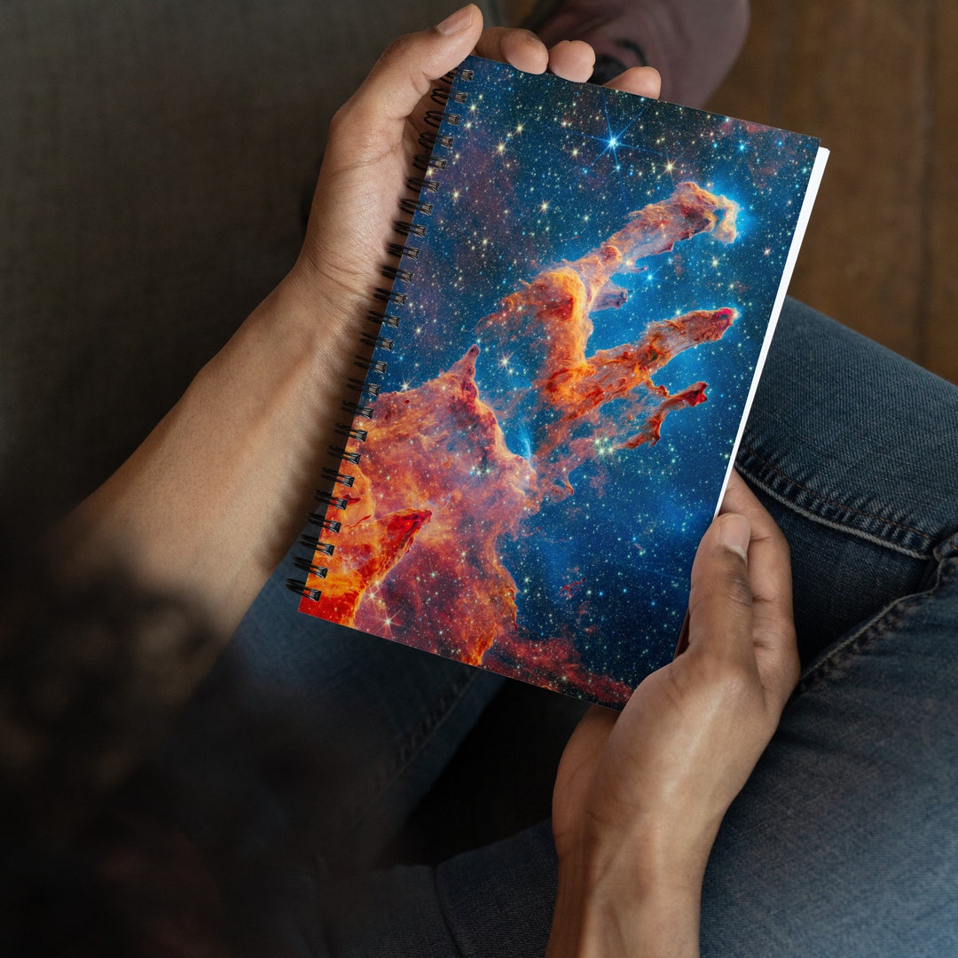 Galactic Harmony Spiral Notebook - Pillars of Creation Edition - Etsy
