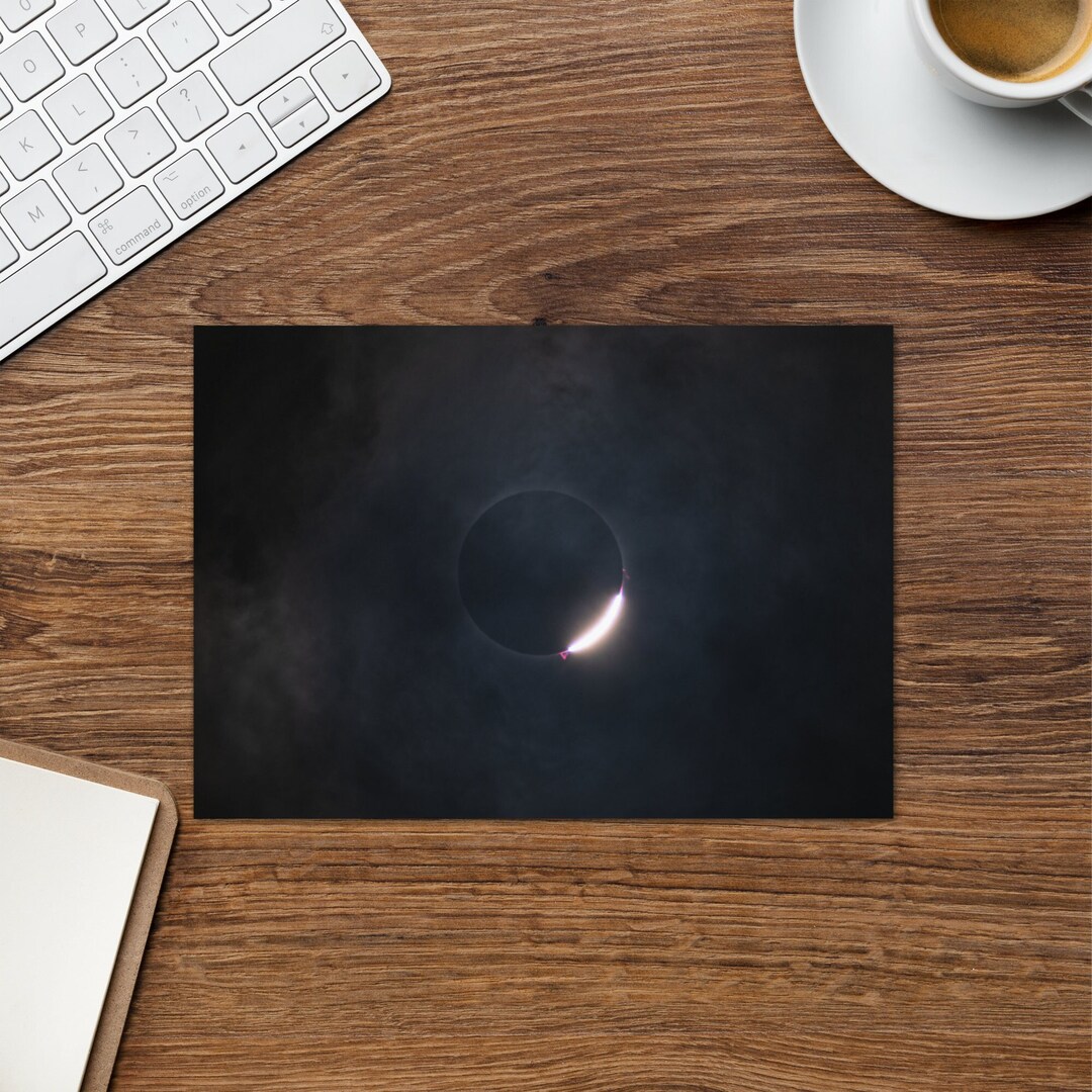 2024 Solar Eclipse Diamond Ring Greeting Card - Send Stellar Greetings ...