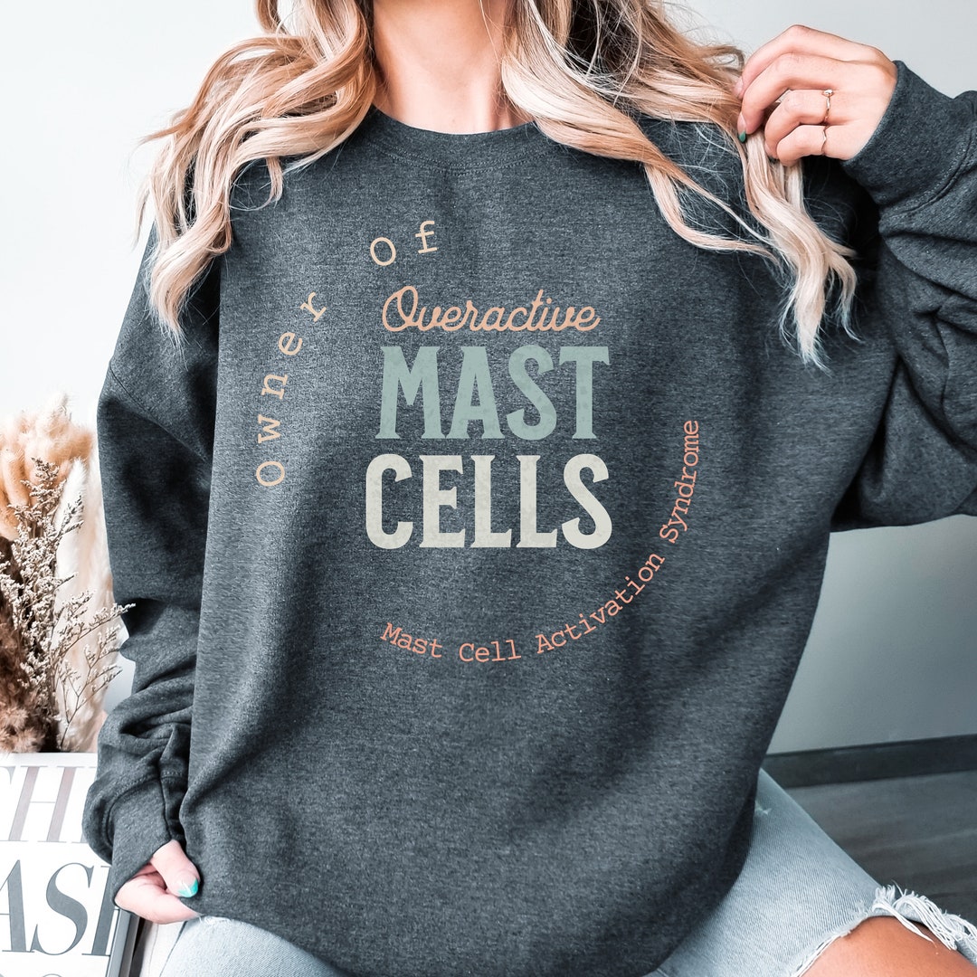 Mast Cell Activation Syndrome Crewneck Sweatshirt MCAS Sweatshirt Woman ...