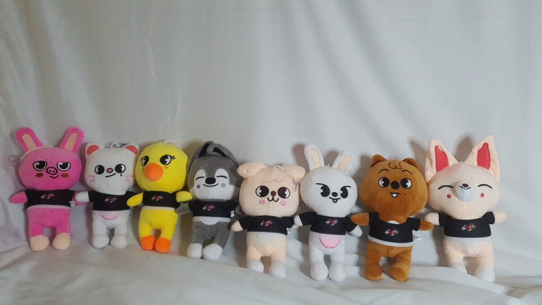 Stray Kids Skzoo Plushie Bang Chan, Lee Know, Felix, Hyunjin, Seungmin, I.N, Han, Changbin, Kpop ...