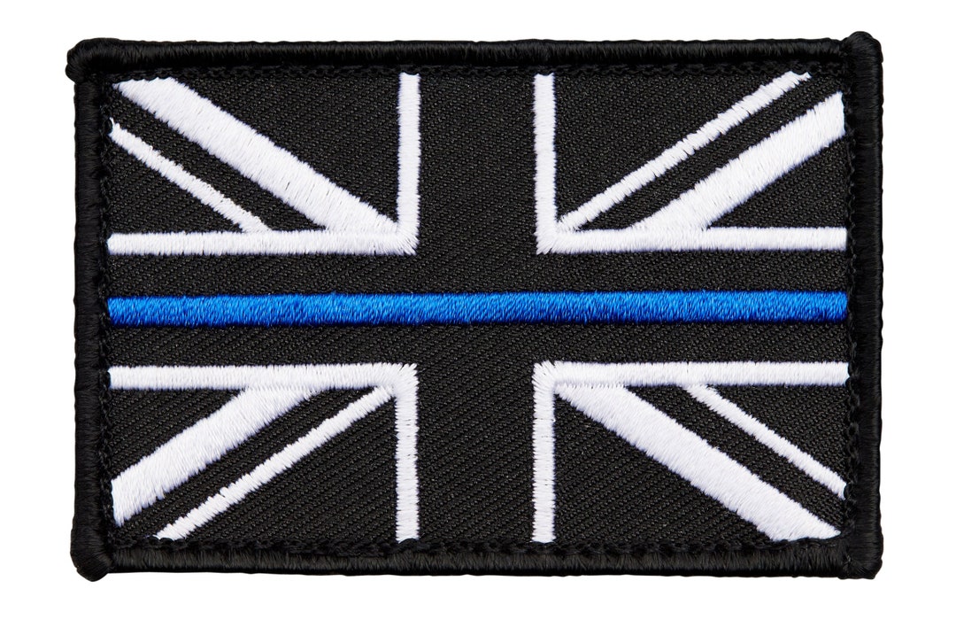 Thin Blue Line Velcro Patch - 3 Sizes - Etsy