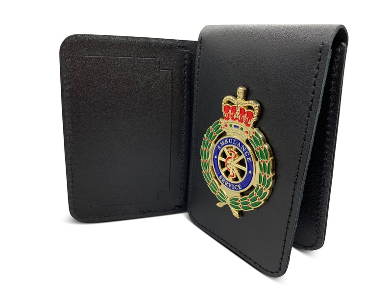Ambulance Service Leather Warrant Card Holder - Etsy