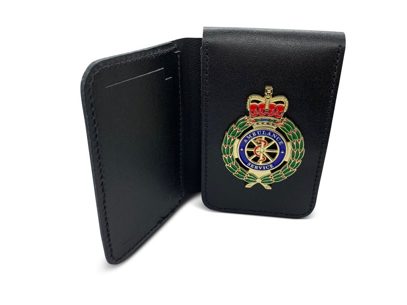 Ambulance Service Leather Warrant Card Holder - Etsy