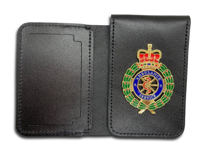 Ambulance Service Leather Warrant Card Holder - Etsy