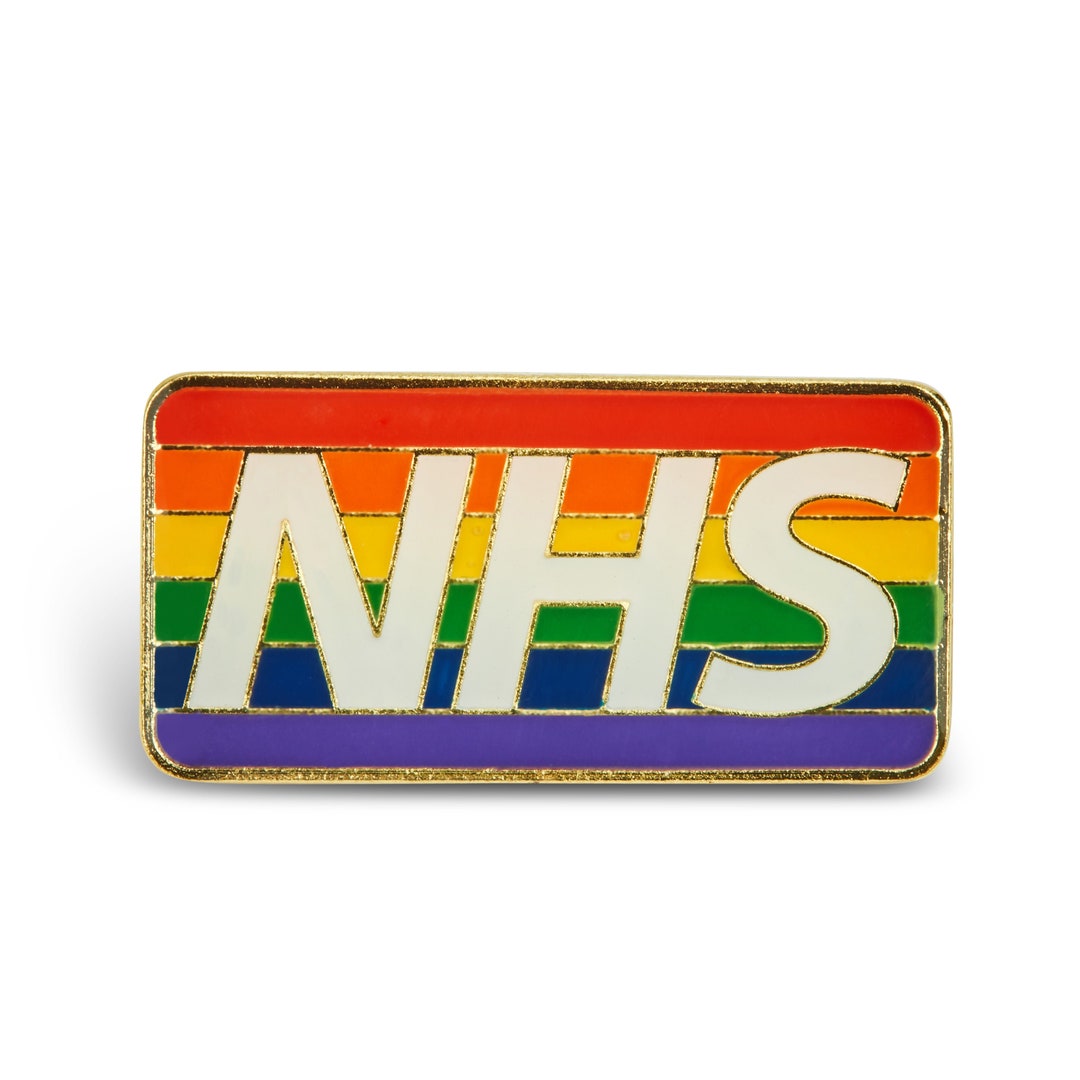 NHS Pin Badge - LGBT - Etsy