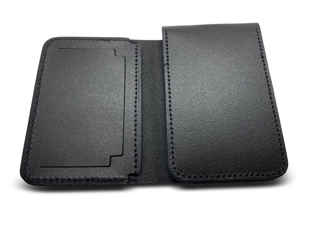 Plain Leather Warrant Card Holder - Etsy