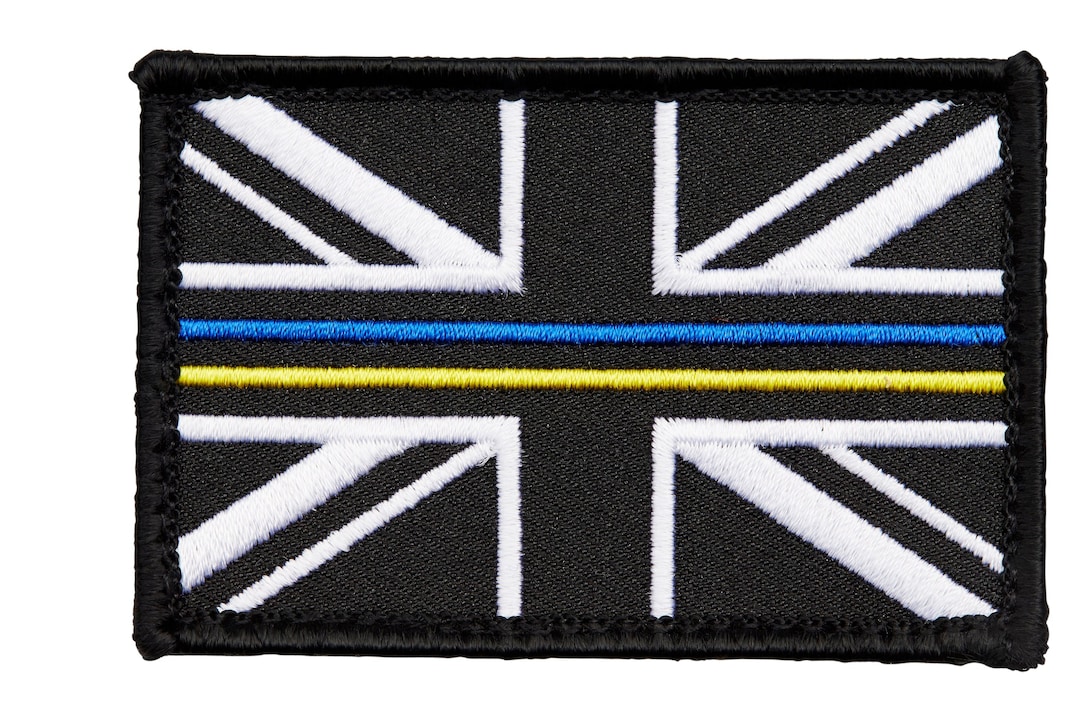 Thin Yellow and Blue Line Velcro Patch - HM Coastguard - 2 Sizes - Etsy