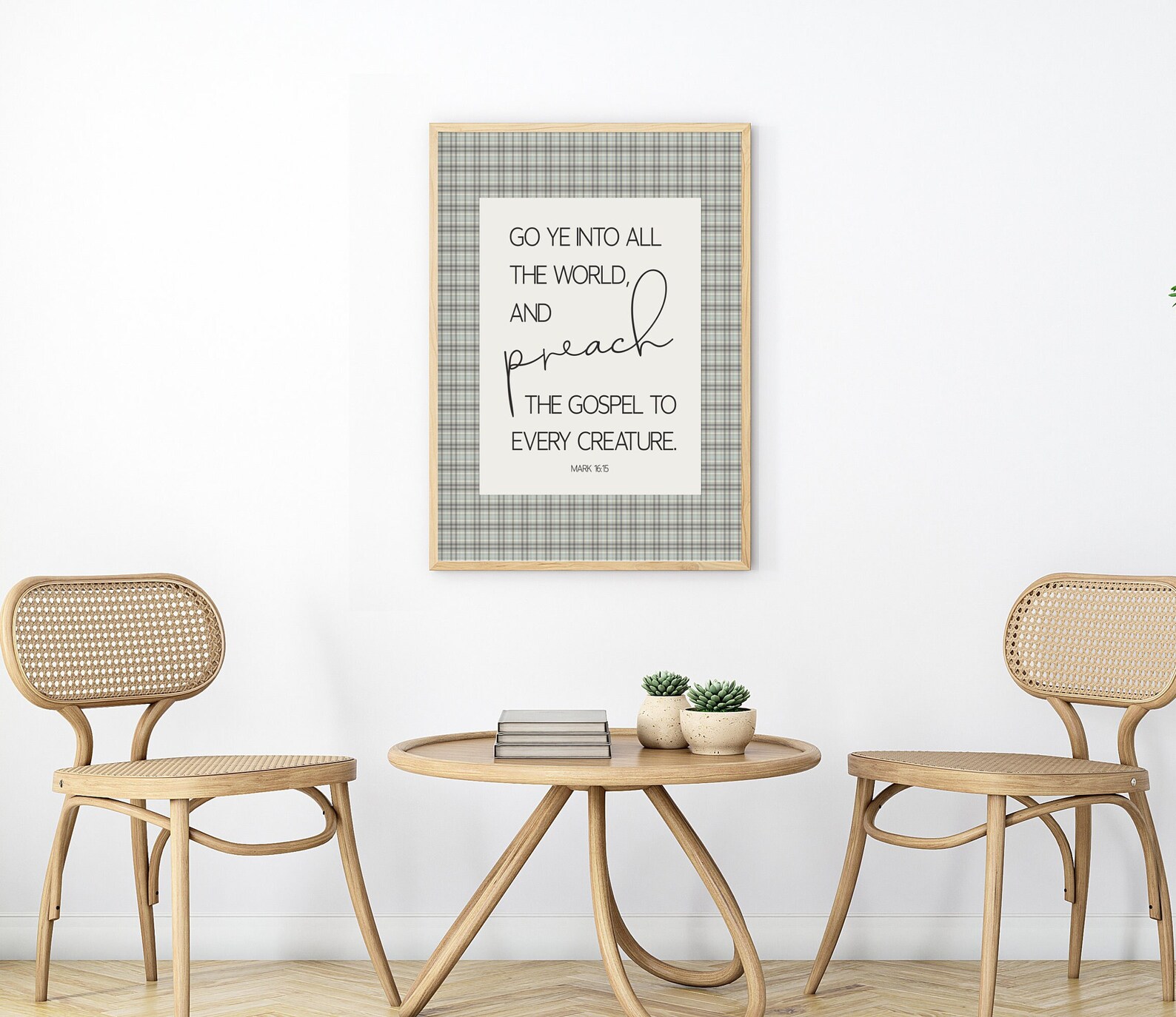 Go Ye Into All the World Digital Art Print | Mark 16:15 | LDS ...
