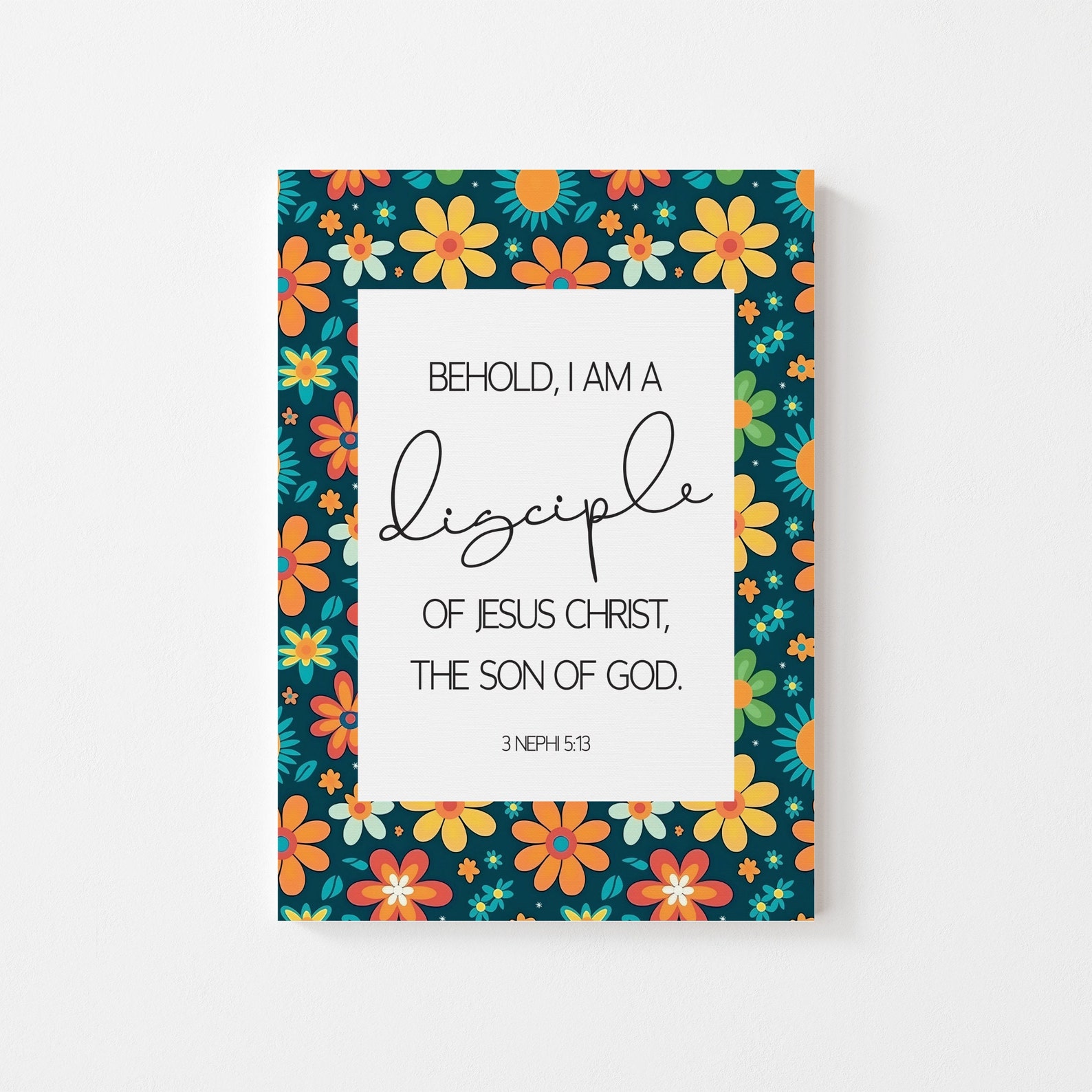 LDS Missionary Poster Bundle | I Am a Disciple of Christ | Missionary ...
