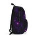 Dark Purple Space Backpack - School Backpack, Blank Name Tag Sewn ...