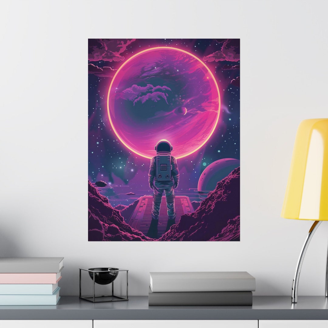 Spheric Anomaly Poster - Matte Finish Paper, Esoteric Space Themed Wall ...