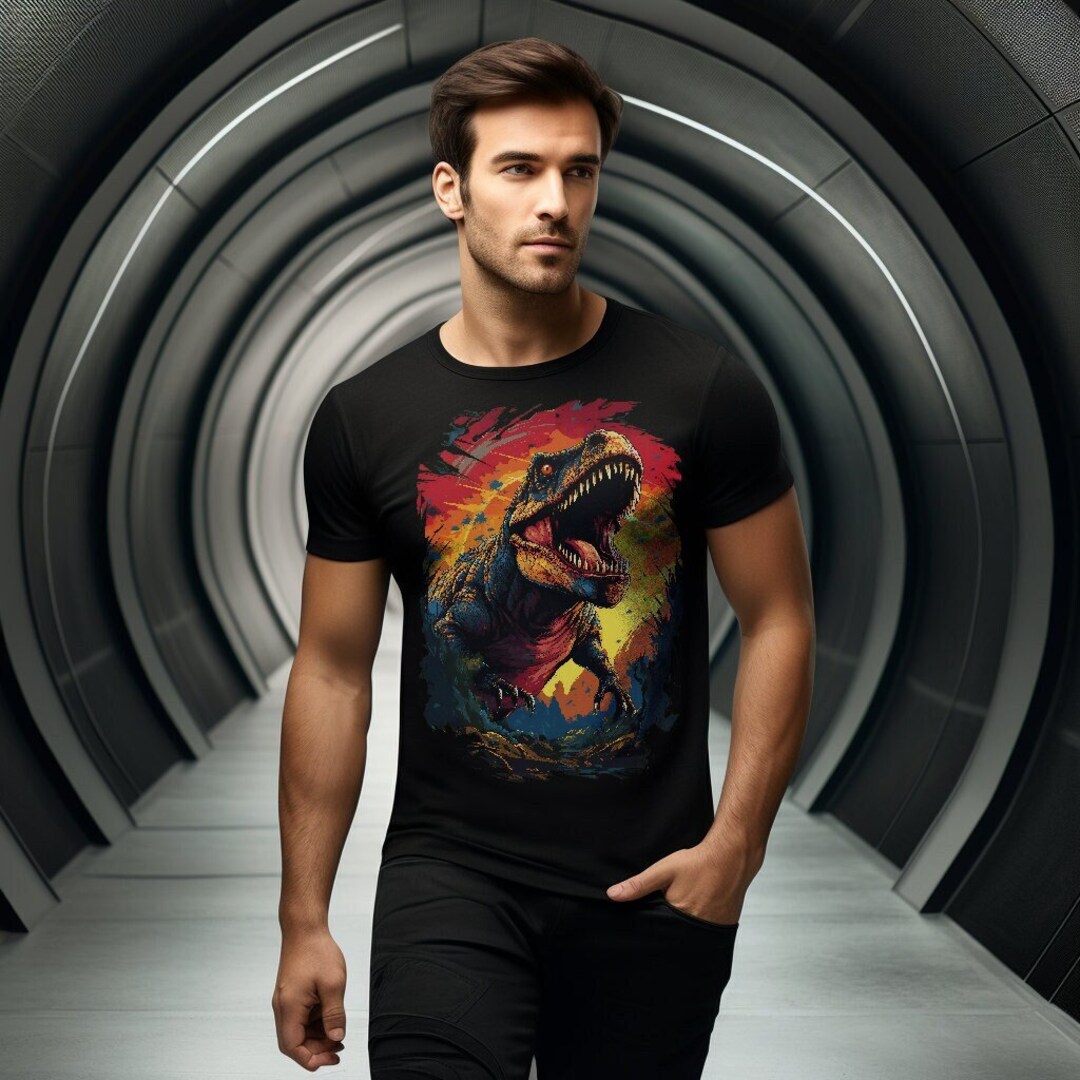 Roaring Rex Unisex T-shirt - Dinosaur Shirt, Dino Shirt, Rex Shirt ...