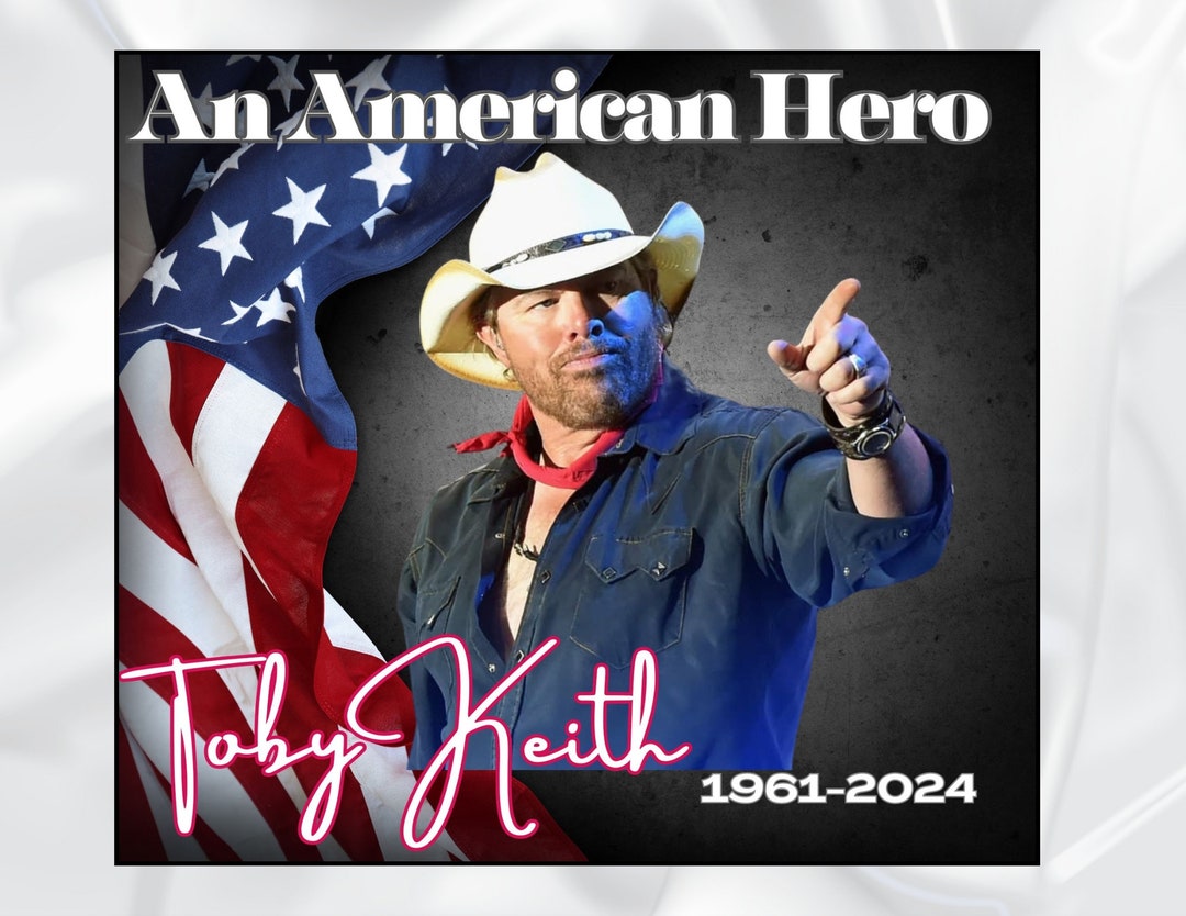 Toby Keith 20oz American Hero Tumbler Wrap, Skinny Tumbler Wrap (9.3in ...