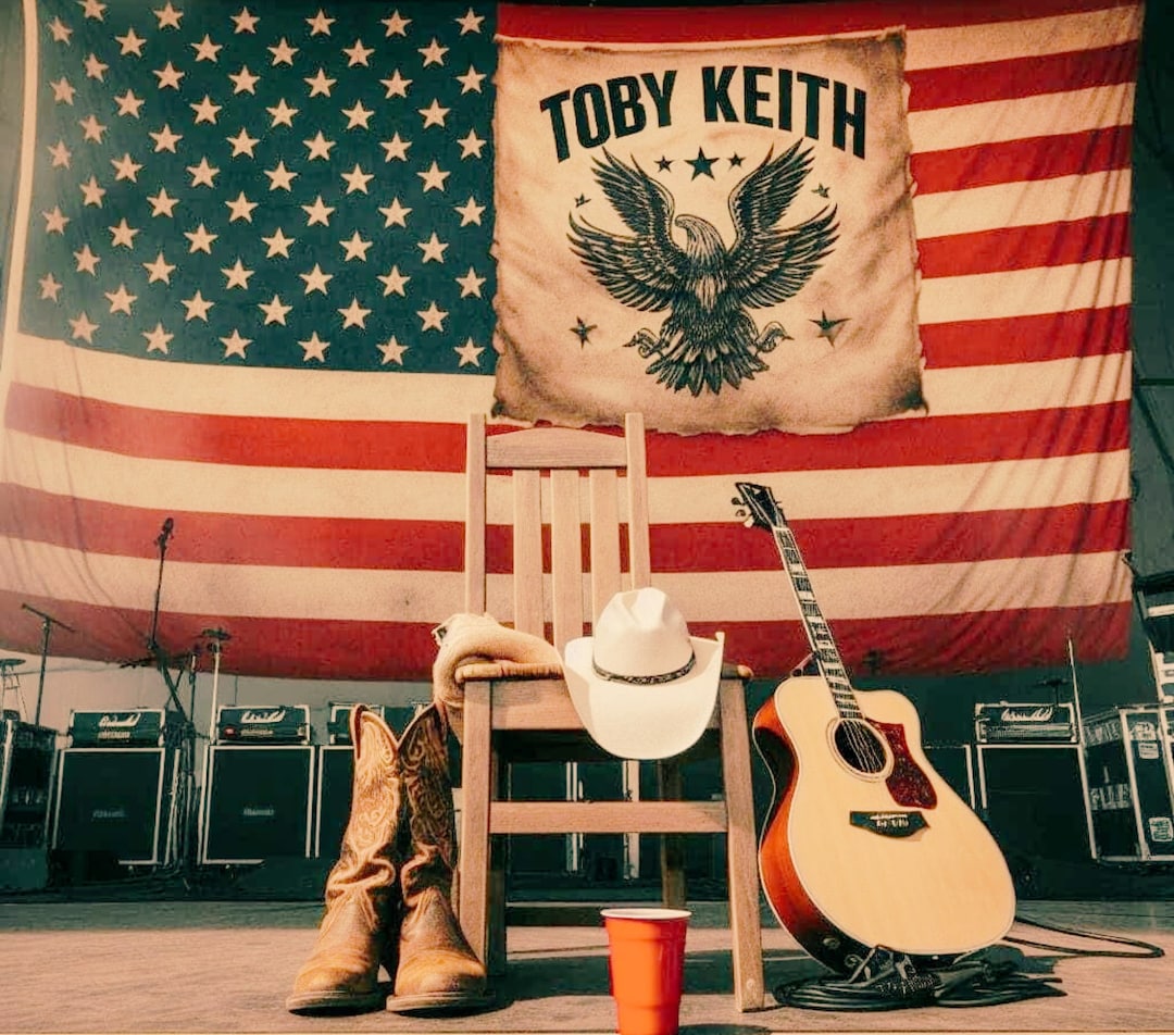 Toby Keith 20oz Tumbler Wrap 9.3in X 8.2in Skinny Tumbler Wrap RIP Toby ...