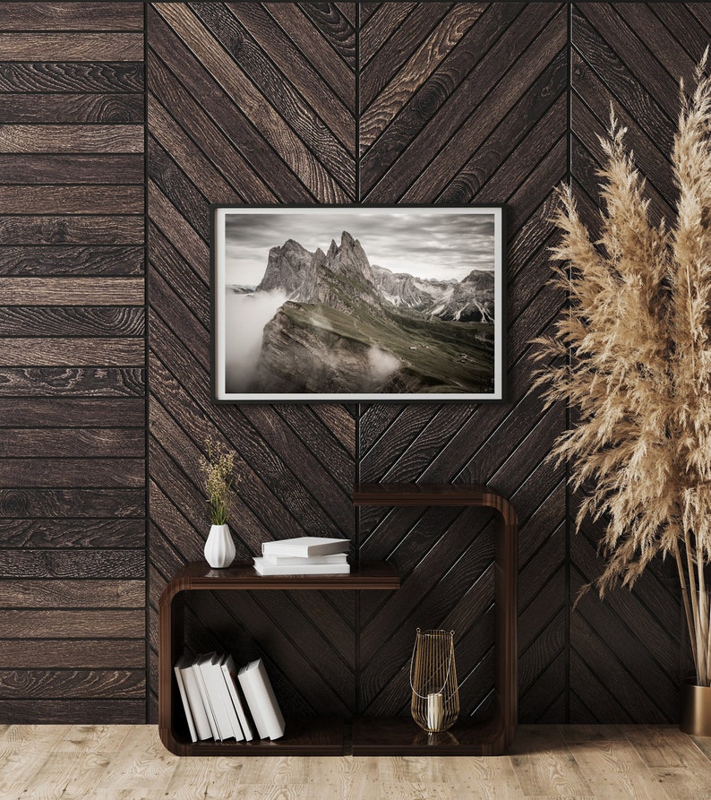 Seceda Italian Dolomites Fine Art Photography, Mountain Wall Art ...