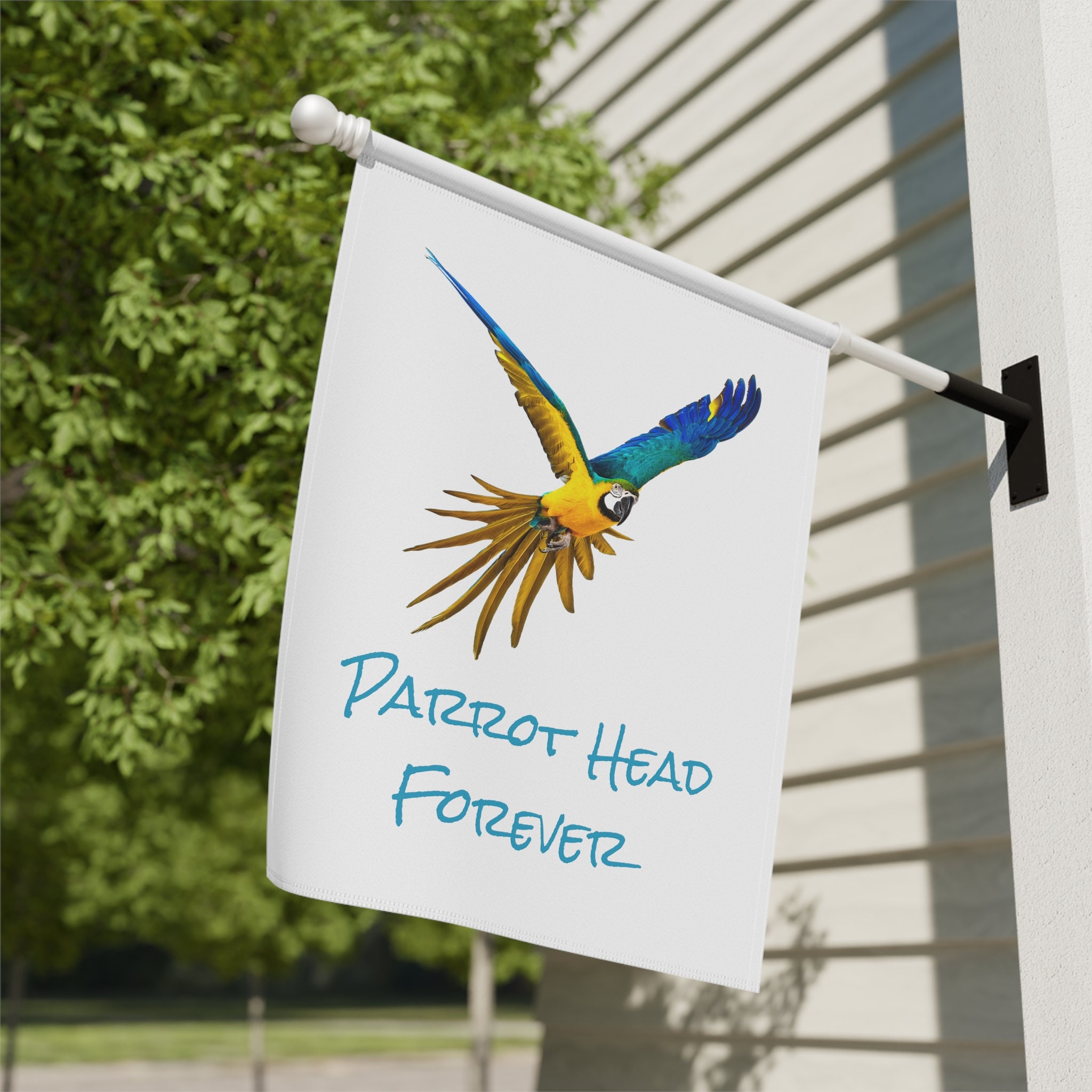 Parrot Head Forever RIP Jimmy Buffett Garden & House Banner - Etsy