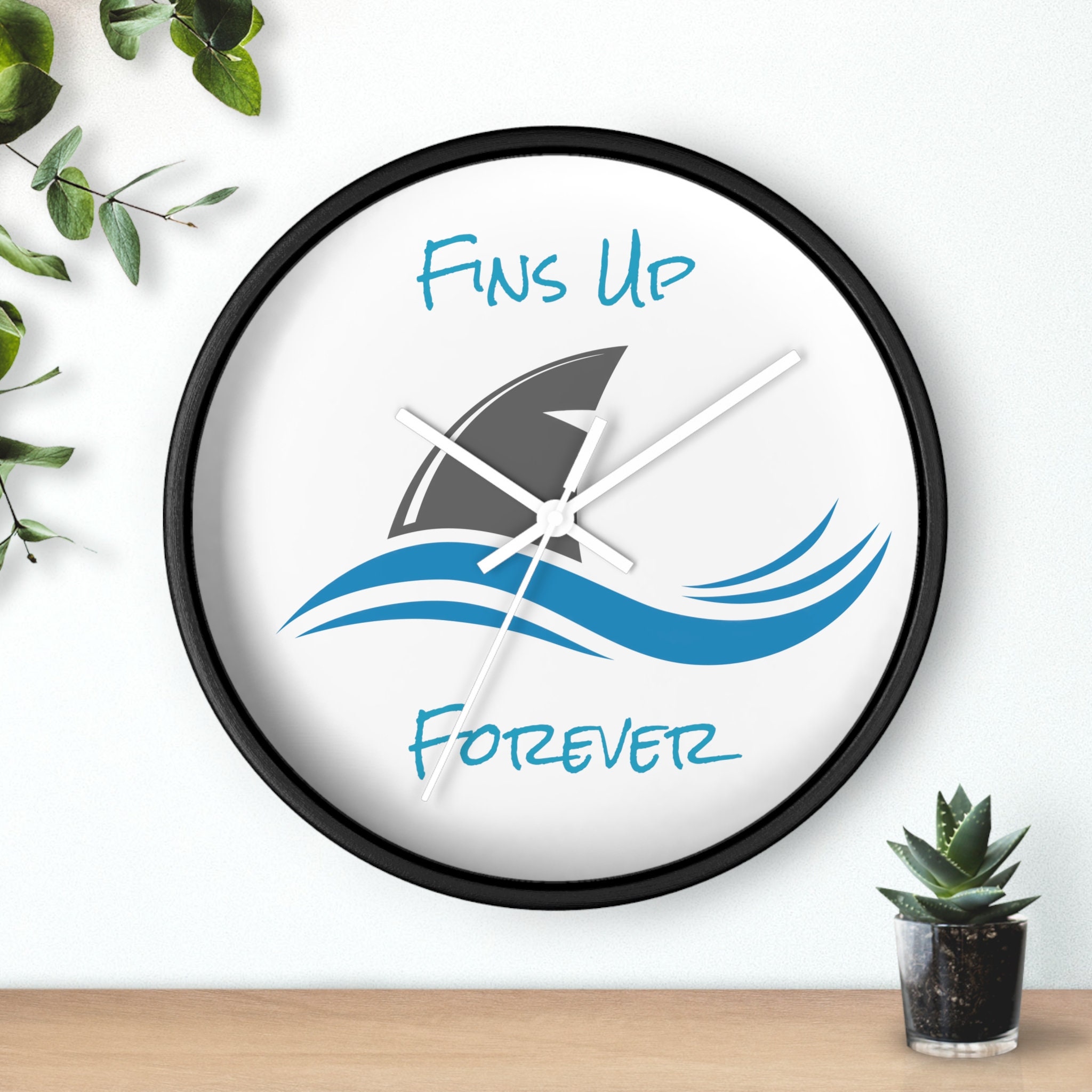 Fins up Forever RIP Jimmy Buffett Wall Clock - Etsy