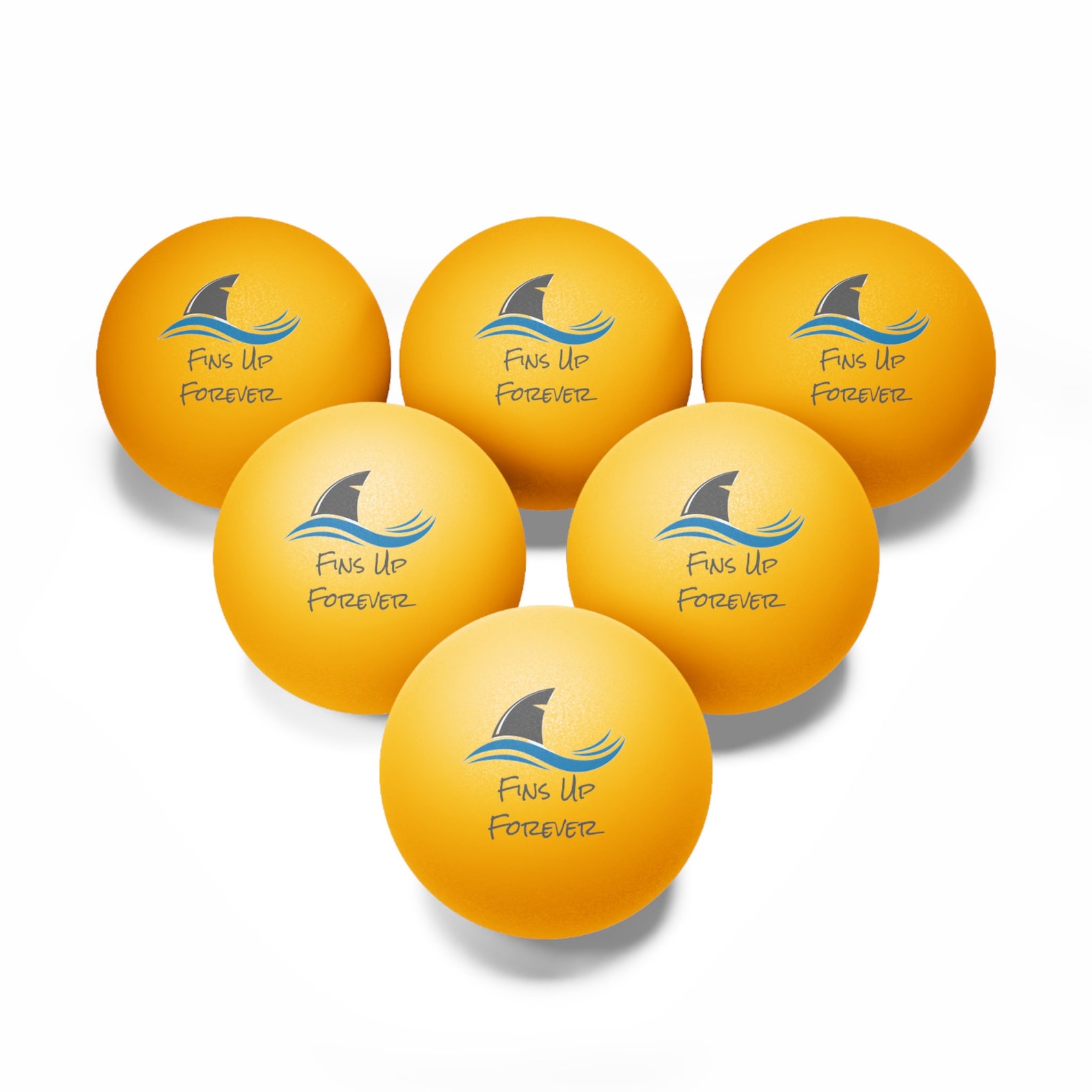 Fins up Forever RIP Jimmy Buffett Shark Ping Pong Balls, 6 Pcs - Etsy