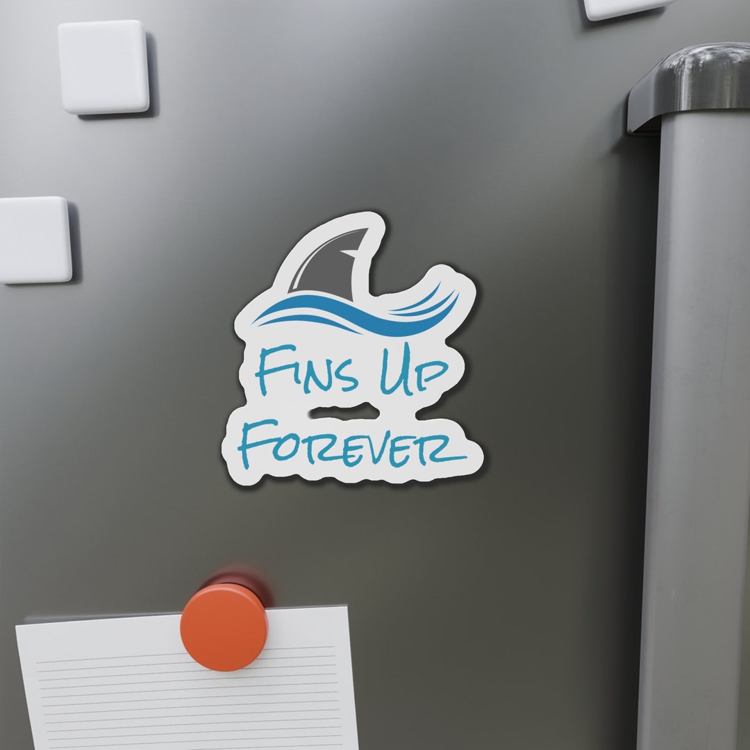 Fins up Forever Jimmy Buffett Die-cut Magnets - Etsy