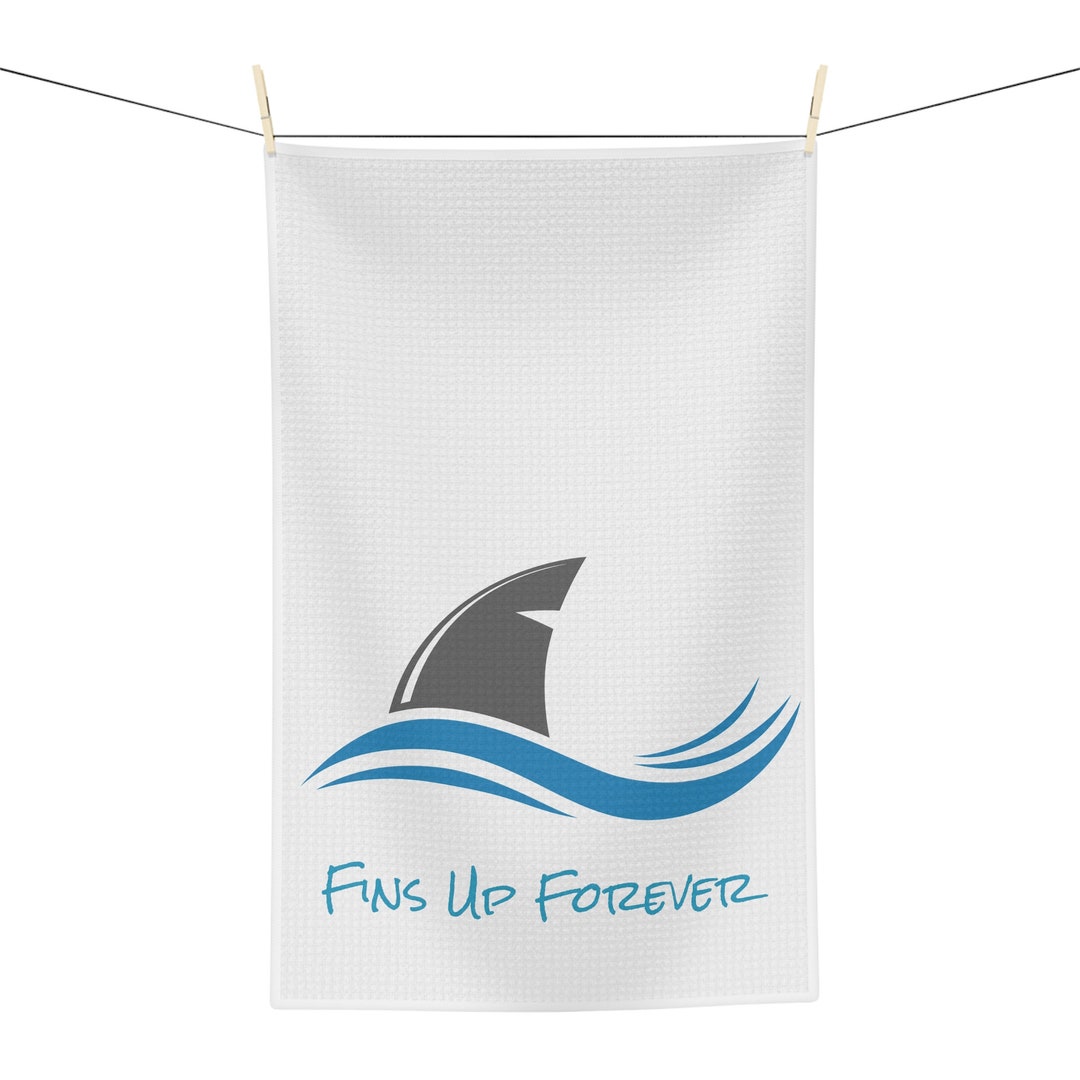 Fins up Forever RIP Jimmy Buffett Microfiber Tea Towel - Etsy