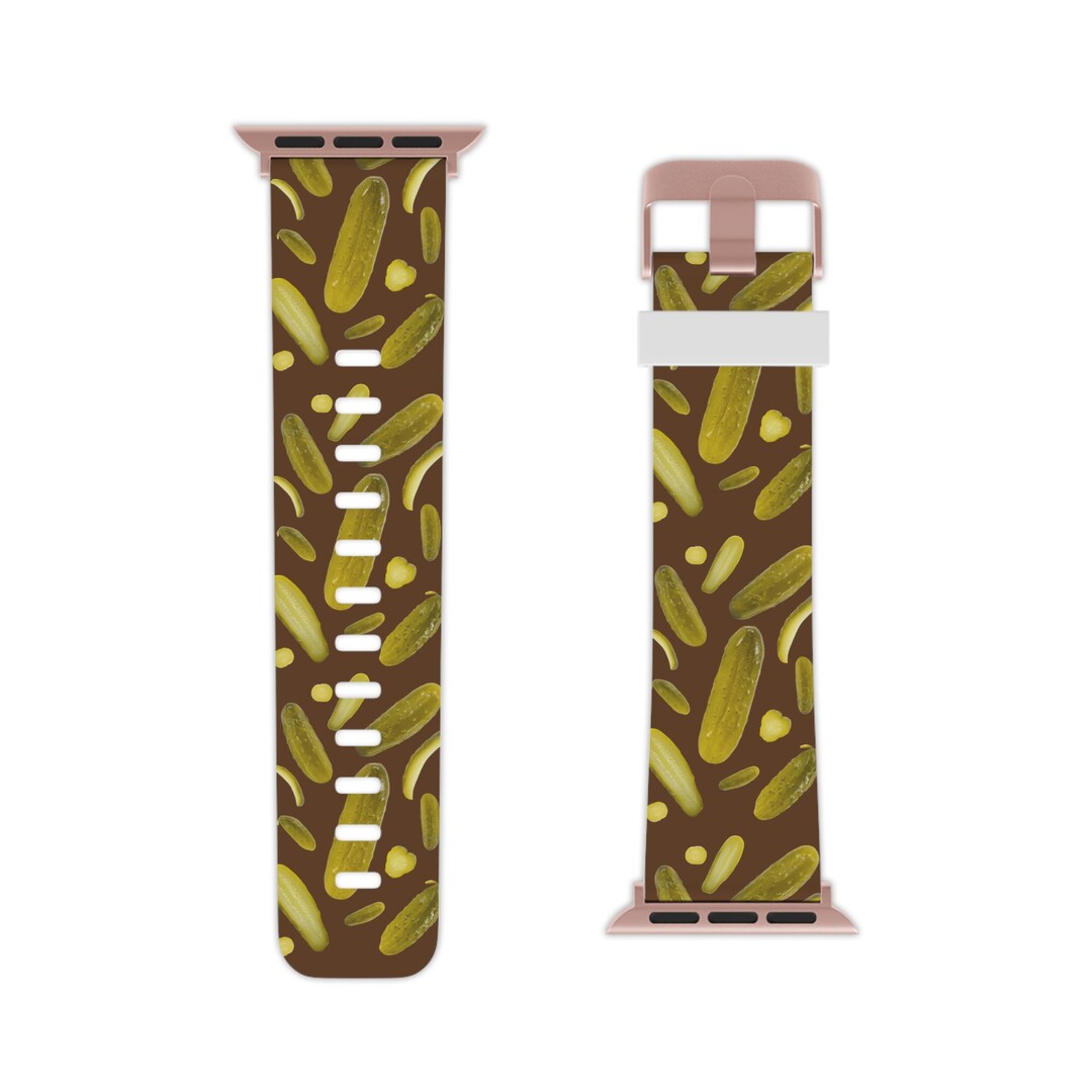 Pickles Brown Watch Band for Apple Watch - Etsy