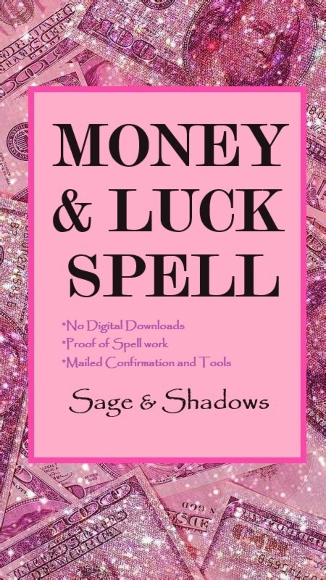 MONEY & LUCK SPELL - Etsy
