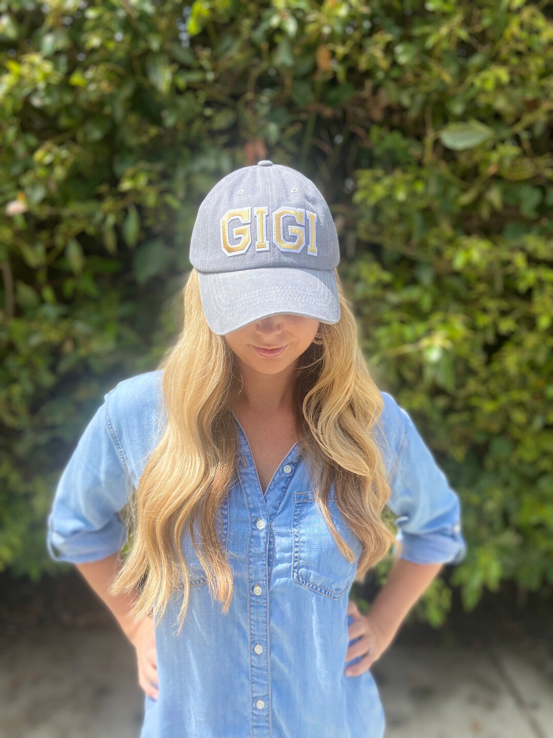 Gigi Hat Varsity Letter Patch Hat Grandma Varsity Letter Patch Hat ...