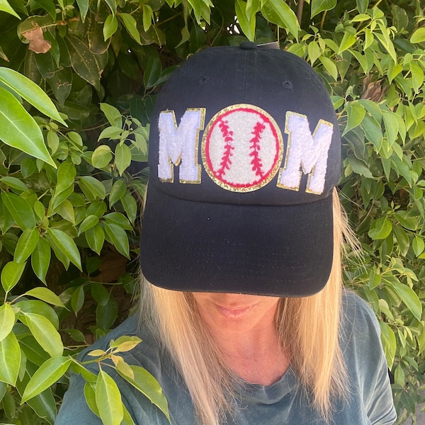Baseball Mom Hat - Etsy