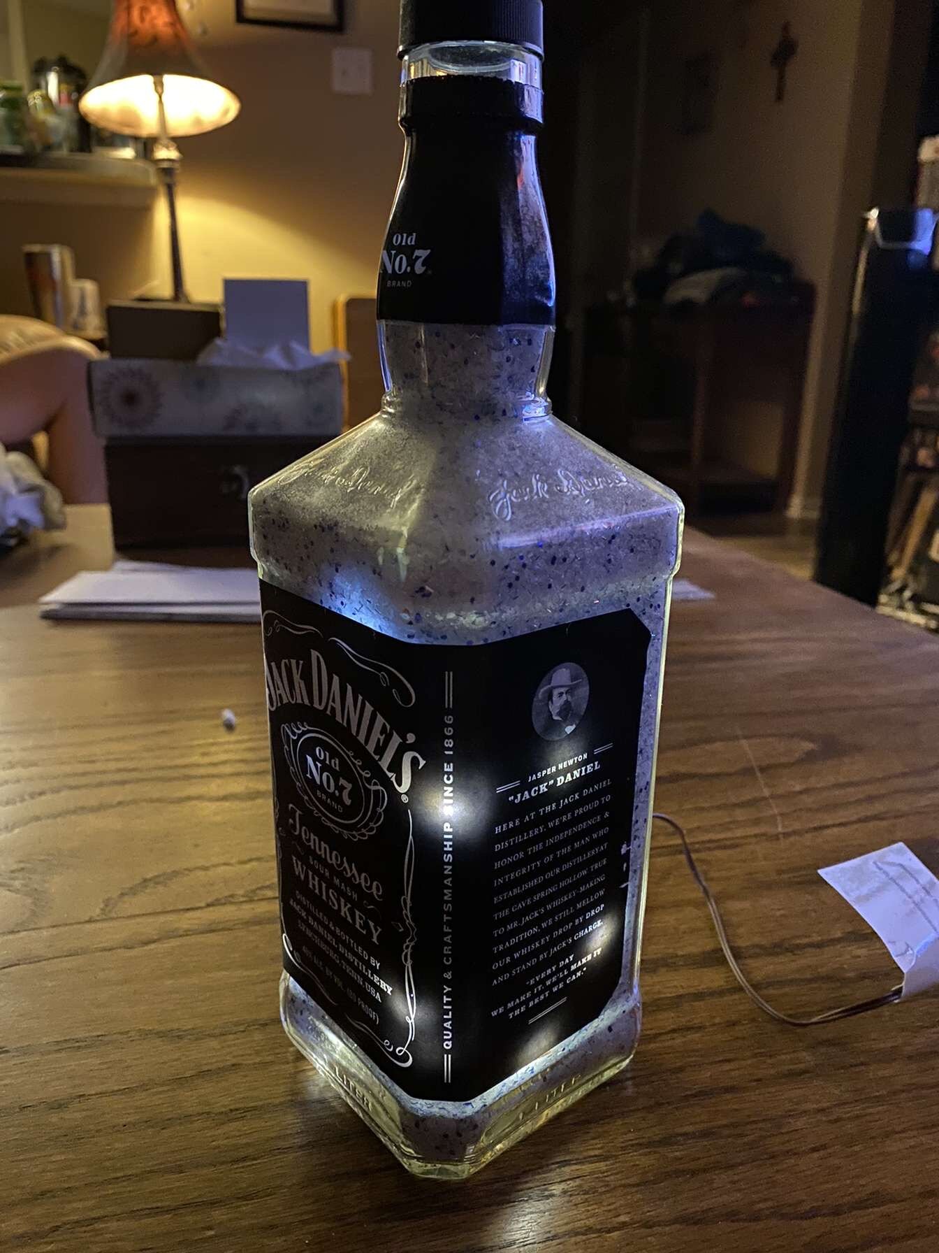 Jack Daniel's Whiskey Light up Bottle - Etsy