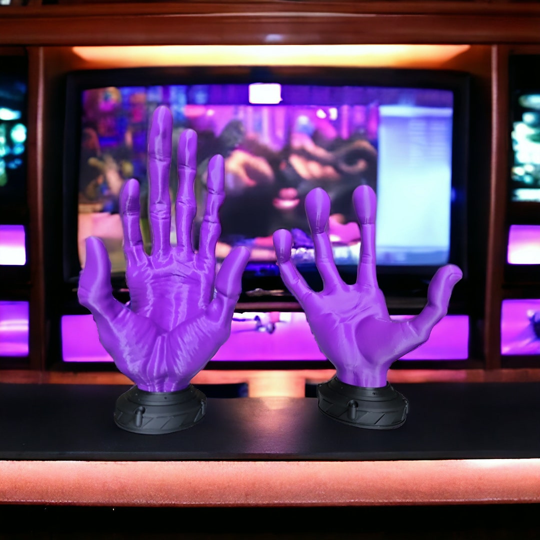 Alien Hand Video Game Controller Holder-3d Printed - Etsy