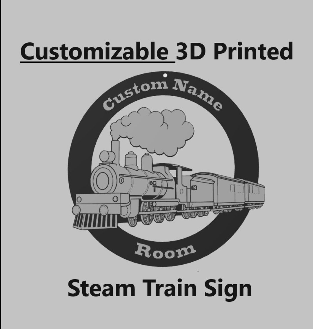 Custom Name Railroad Sign - Etsy