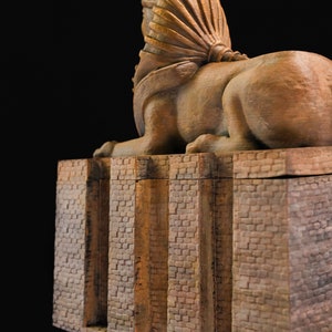 Dice Tower With Majestic Sphinx Temple - Eye-catching Game-night Decor ...