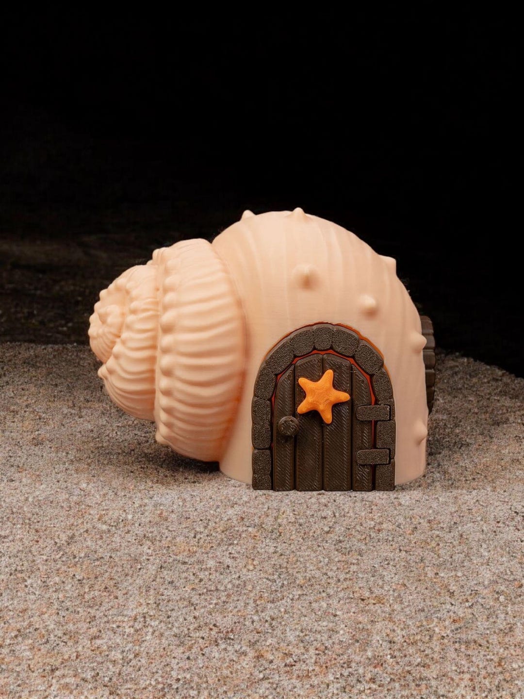 3D Printed Conch Shell Fairy House: Weather Resistant Garden Decor - Etsy