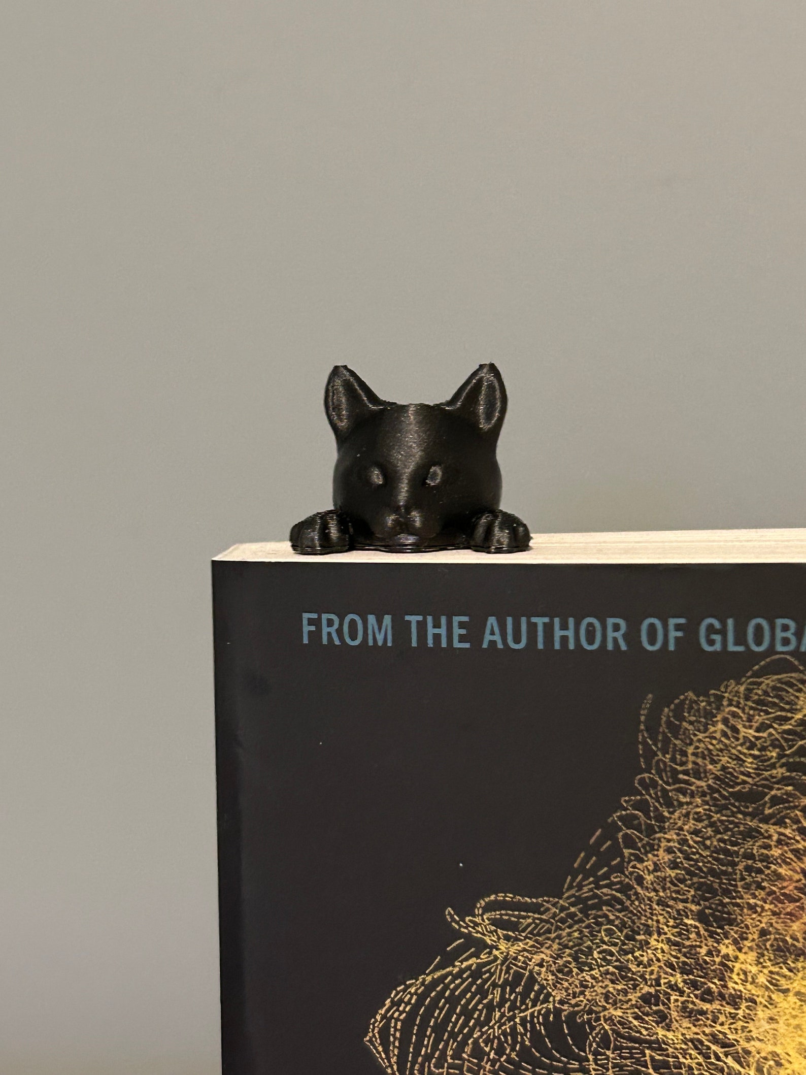 3D Printed Peeking Cat Bookmark Cat Lovers Bookmark Book Lovers Readers ...