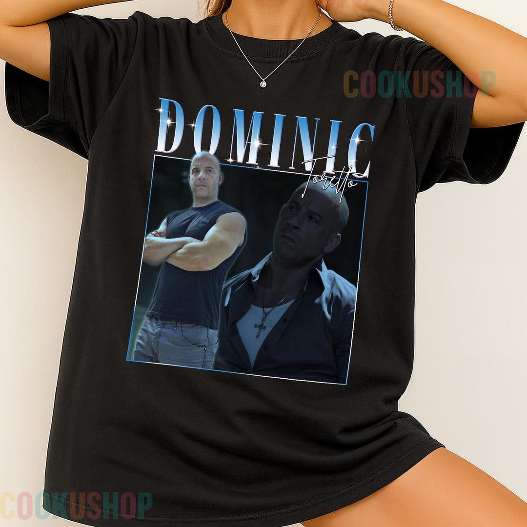 Limited Vintage Vintage Dominic Toretto T-shirt, Hoodie, or Sweatshirt ...