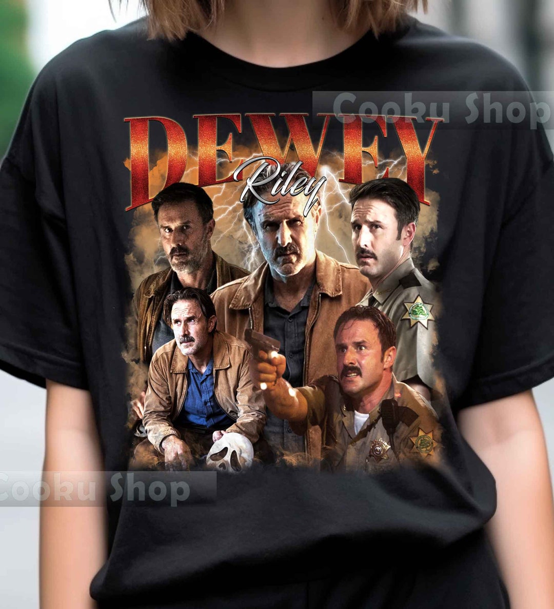 Retro Dewey Riley Tshirt, Dewey Riley Hoodie, Dewey Riley Sweatshirt ...