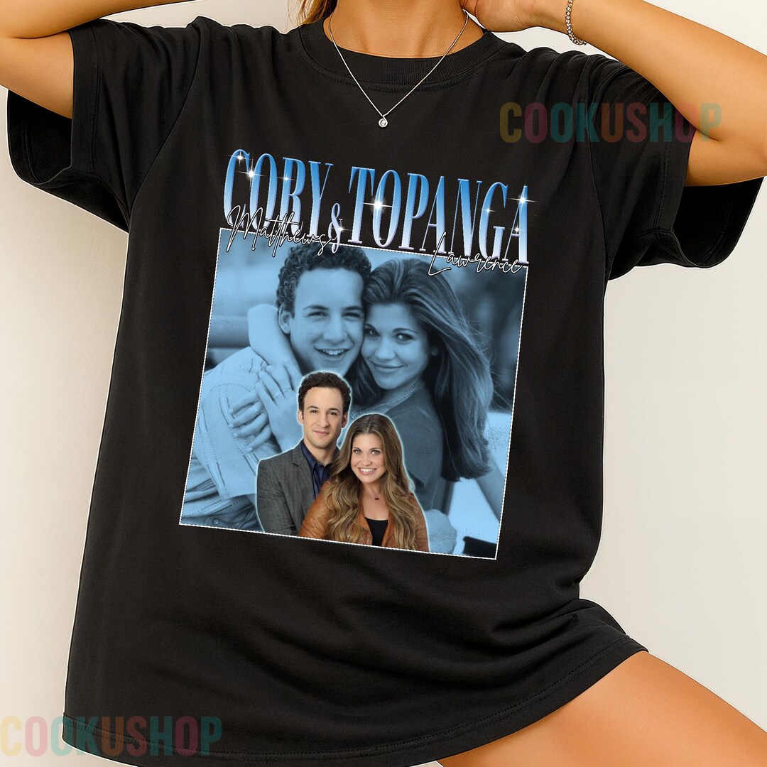Limited Cory Matthews and Topanga Lawrence Vintage Clothing, Unisex T ...