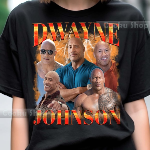 The Rock Dwayne Johnson T Shirt - Etsy