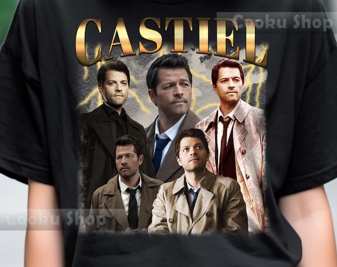 Castiel's Handprint - Dean Supernatural - Embroidered Crewneck ...