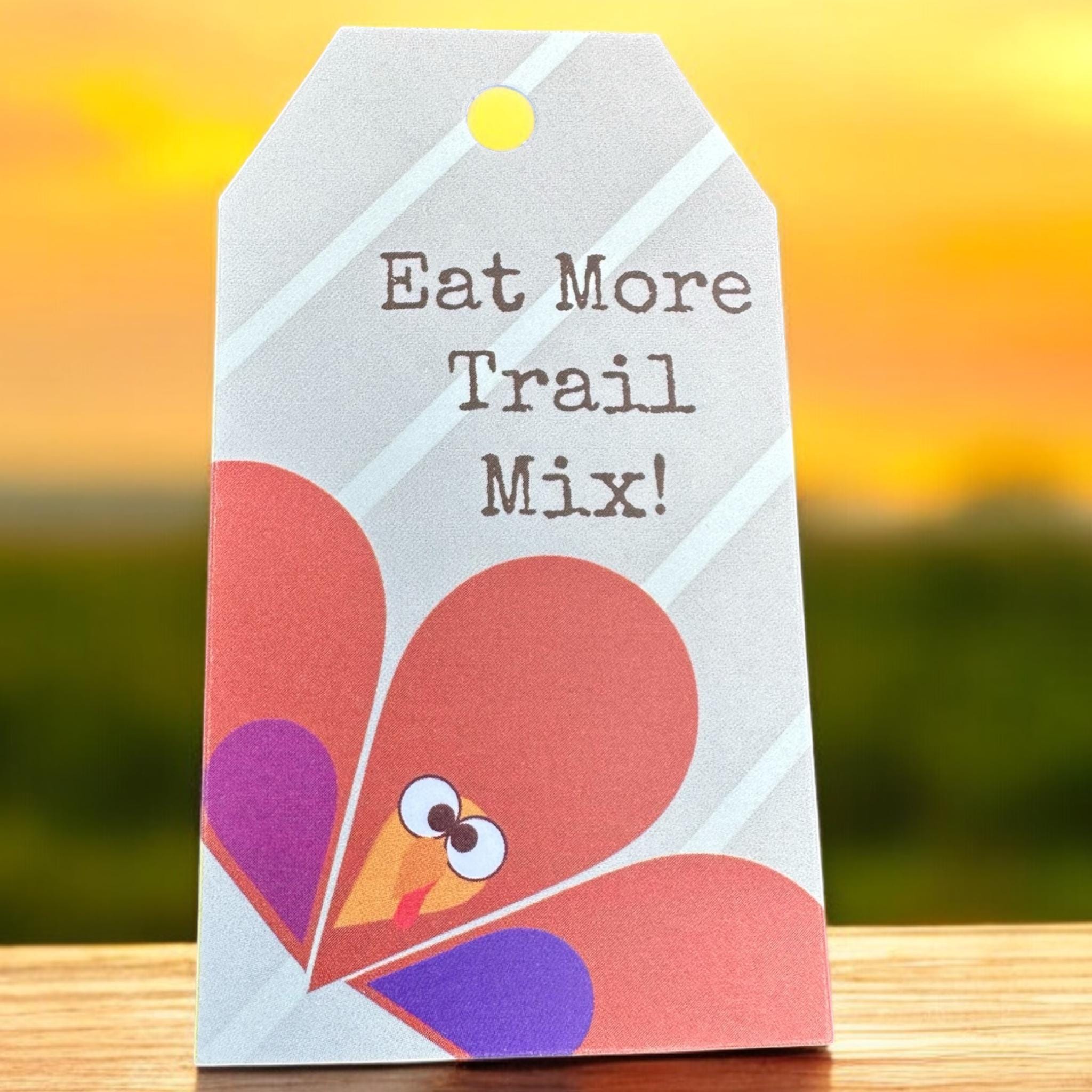 Fun Gift Tags for Trail Mix Bags - Etsy