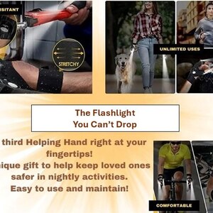 Glove Flashlight - the Flashlight You Can't Drop - Etsy