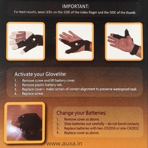 Glove Flashlight - the Flashlight You Can't Drop - Etsy