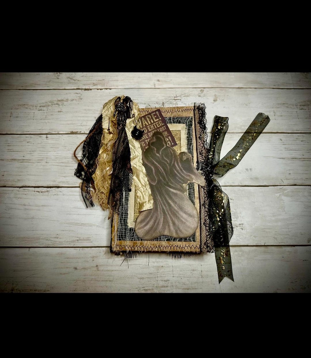 Creepy, Spooky, Scary Theme Junk Journal Type Journal, Journaling ...