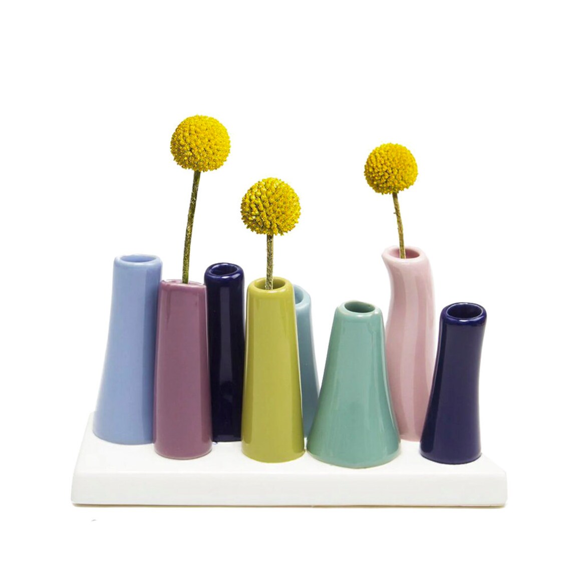 Pooley Modern Bud Vase for Flowers Serenity - Etsy