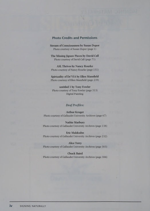 Signing Naturally: Student Workbook , Units 7-12 Student Workbook ...