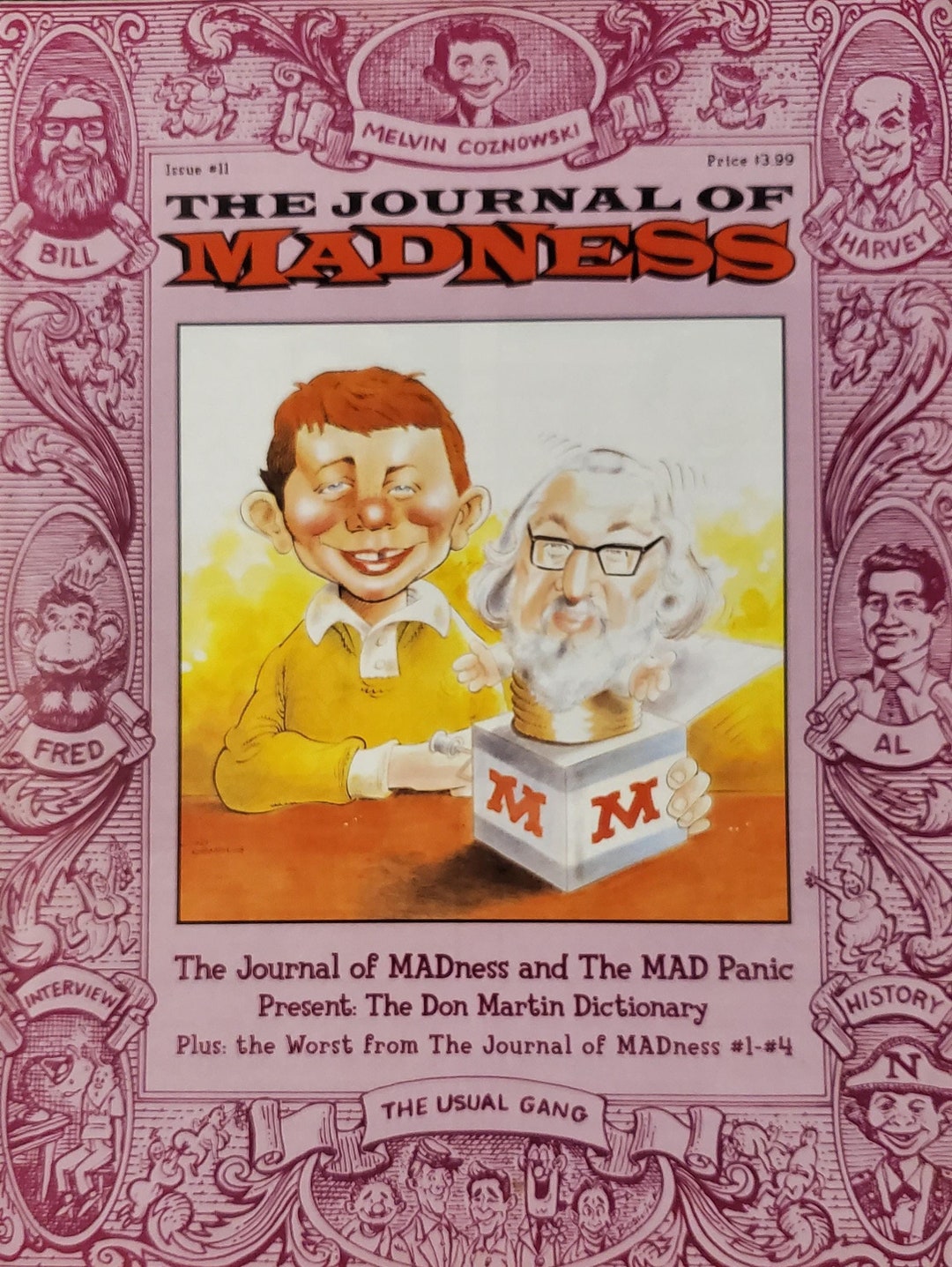 Journal of Madness #12 Mad Magazine Fanzine 2002 Don Martin Dictionary ...