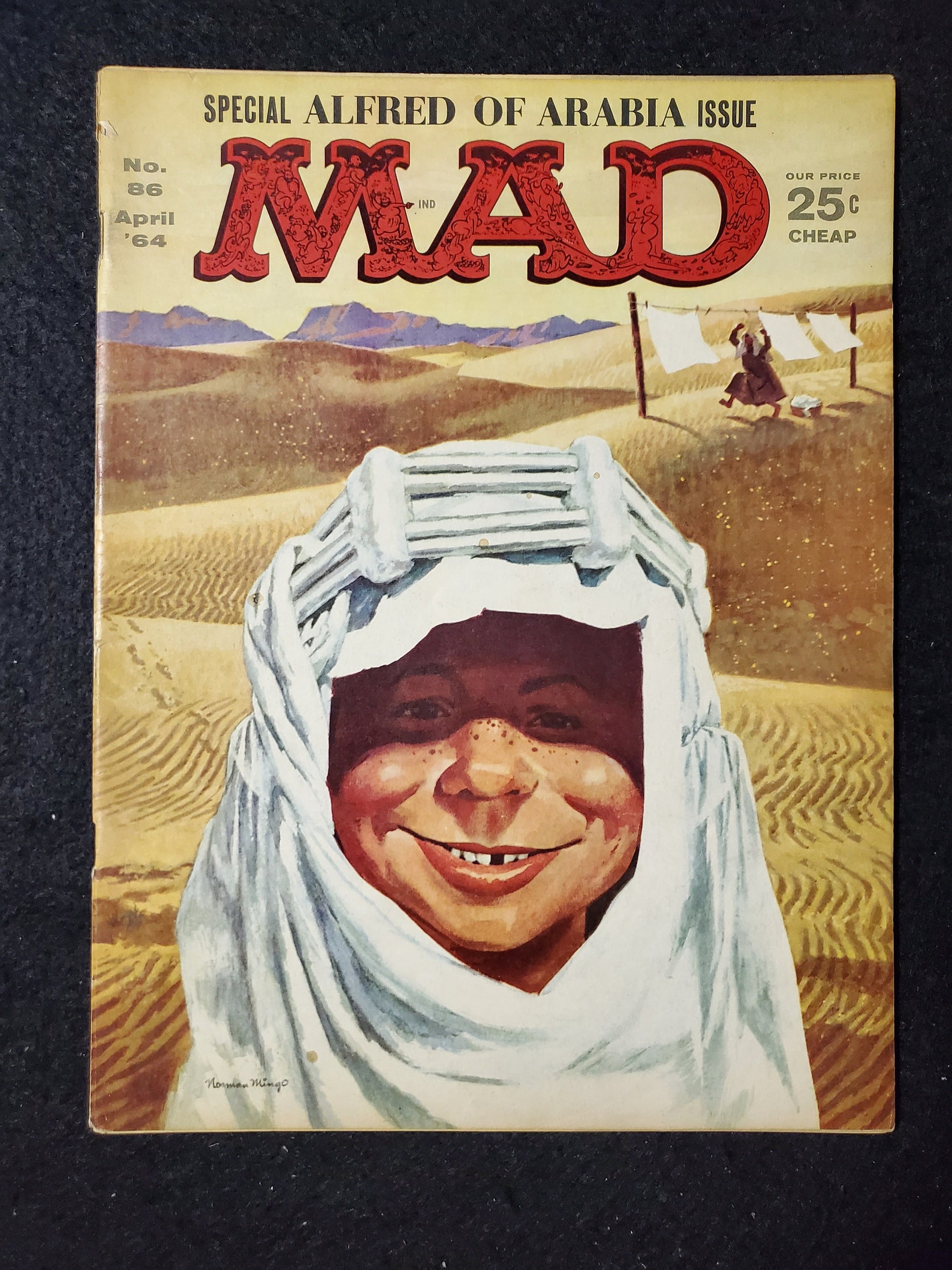 Vintage Mad Magazine 86 April 1964 Norman Mingo Cover Art - Etsy