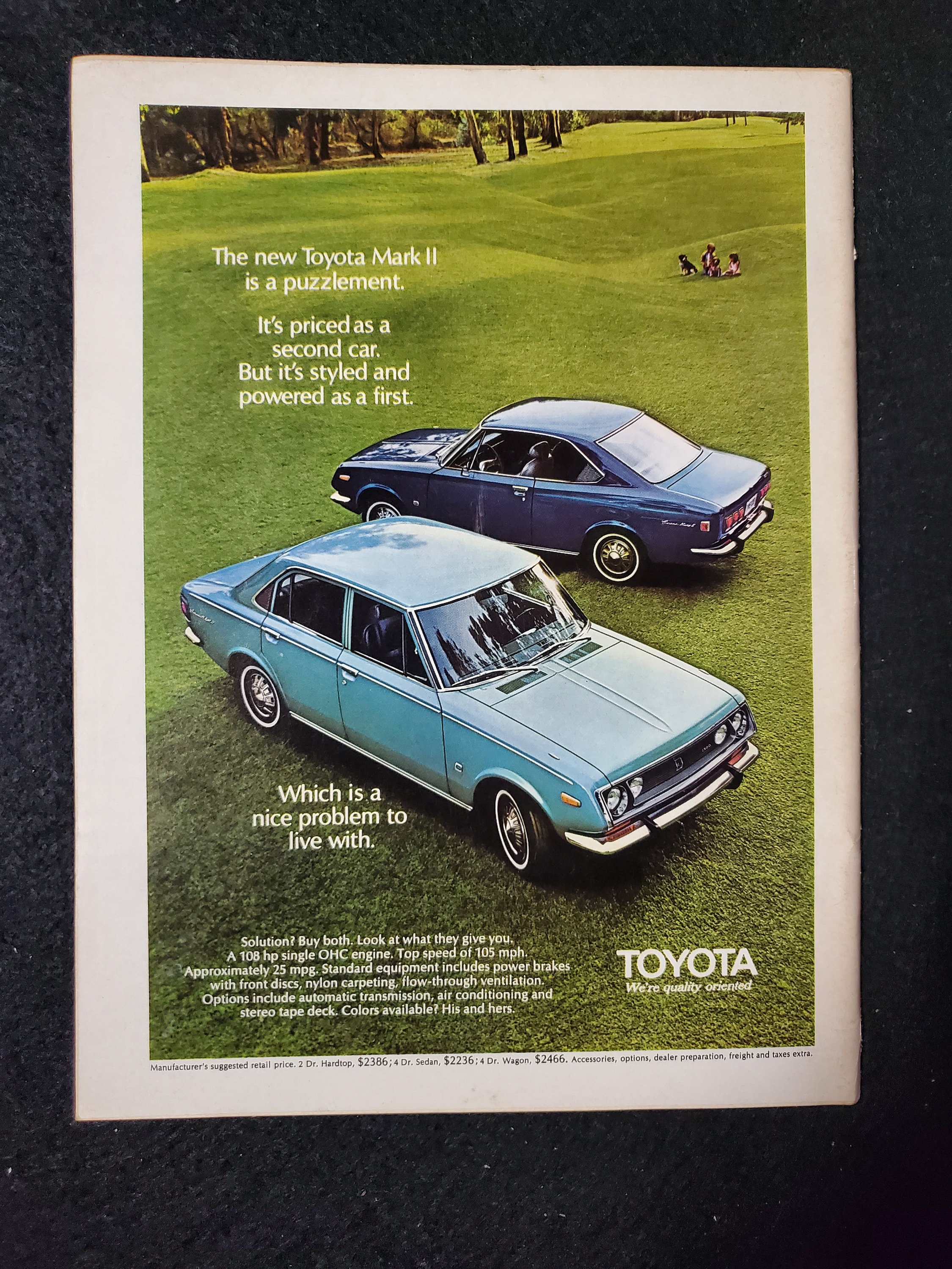 Vintage Car and Driver Magazine September 1970 - Etsy