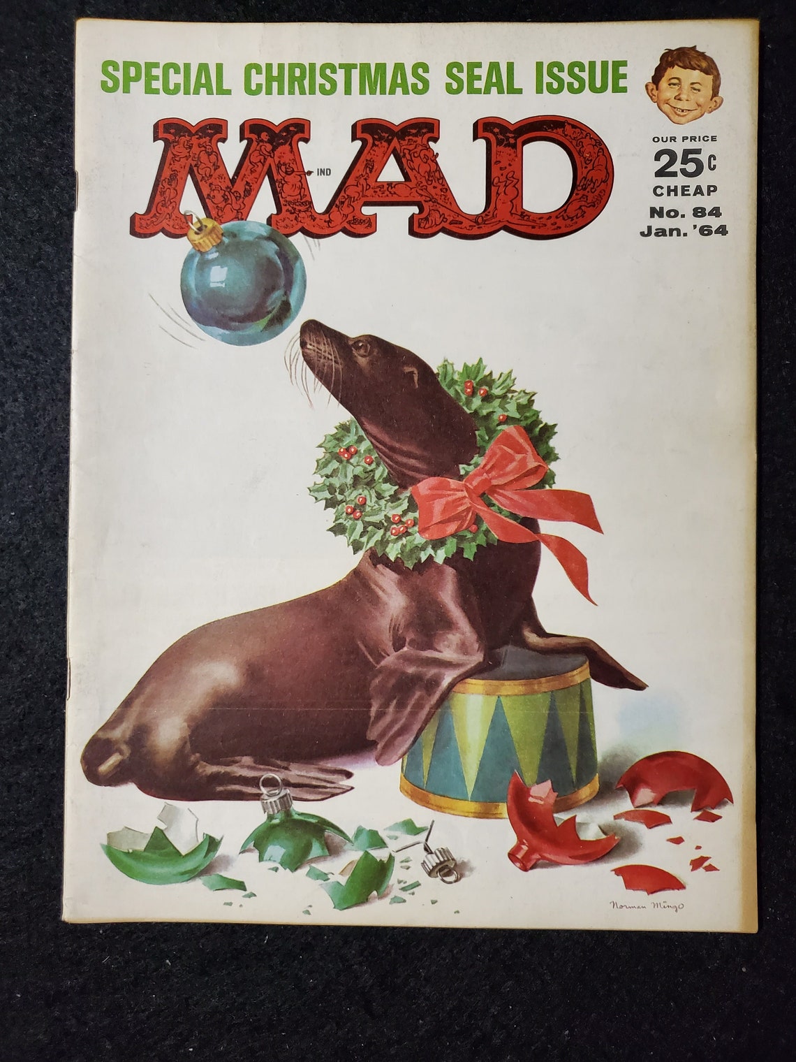 Vintage Mad Magazine #84 January 1964 Norman Mingo Cover Art - Etsy