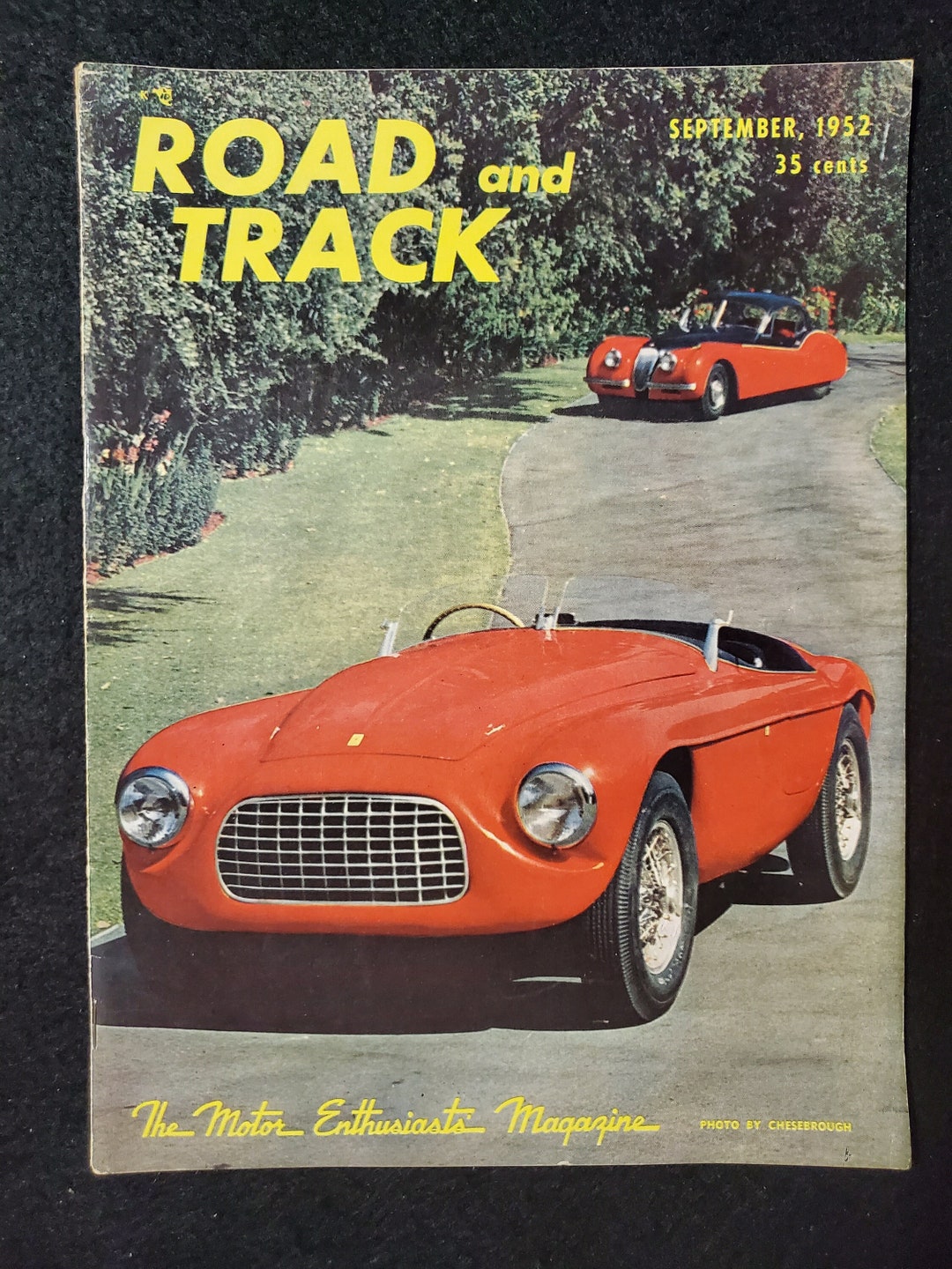 Vintage Road and Track Magazine September 1952 - Etsy